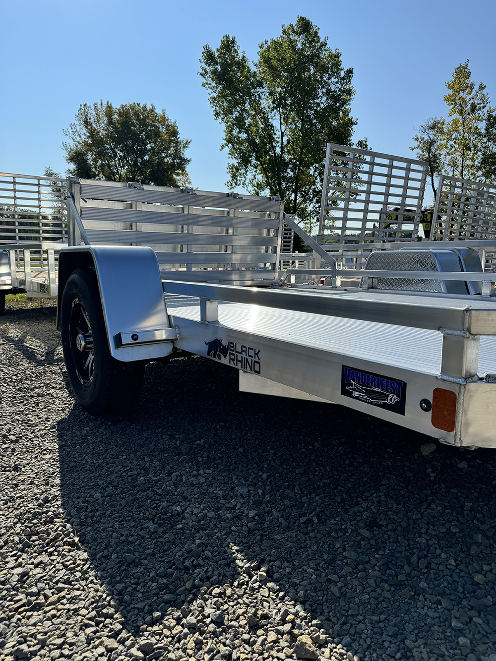 78”x10’ Black Rhino LPS Low-Pro w/Bi-Fold Gate - VanderLeest Trailer Sales