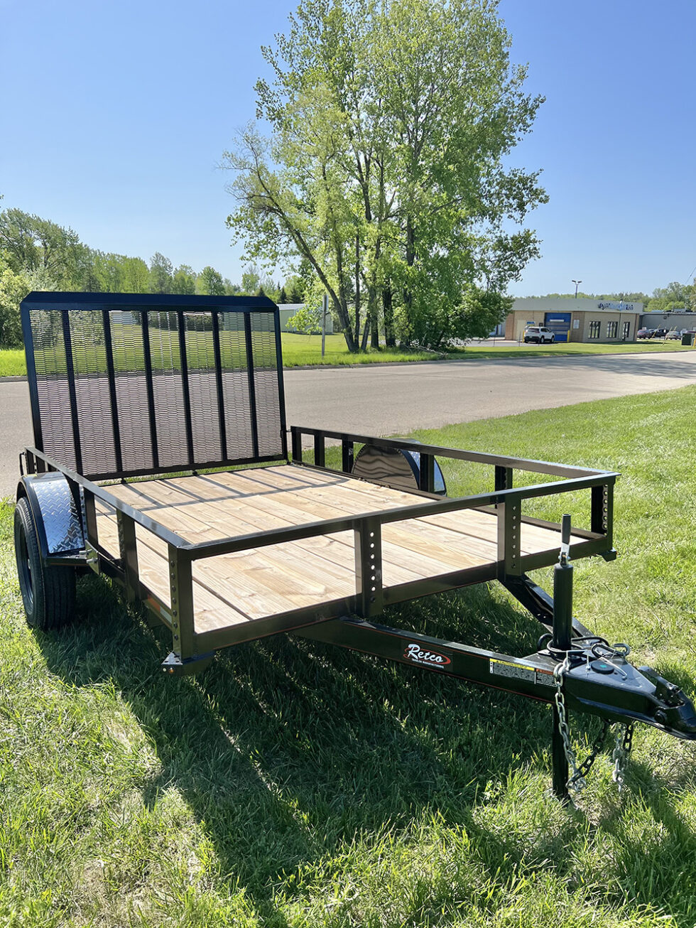 7x12 RETCO SINGLE AXLE UTILITY TRAILER - VanderLeest Trailer Sales